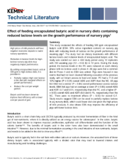 ButiPEARL® - Encapsulated Butyric Acid for a Healthy Gut | Animal Gut Health Integrity & Solutions